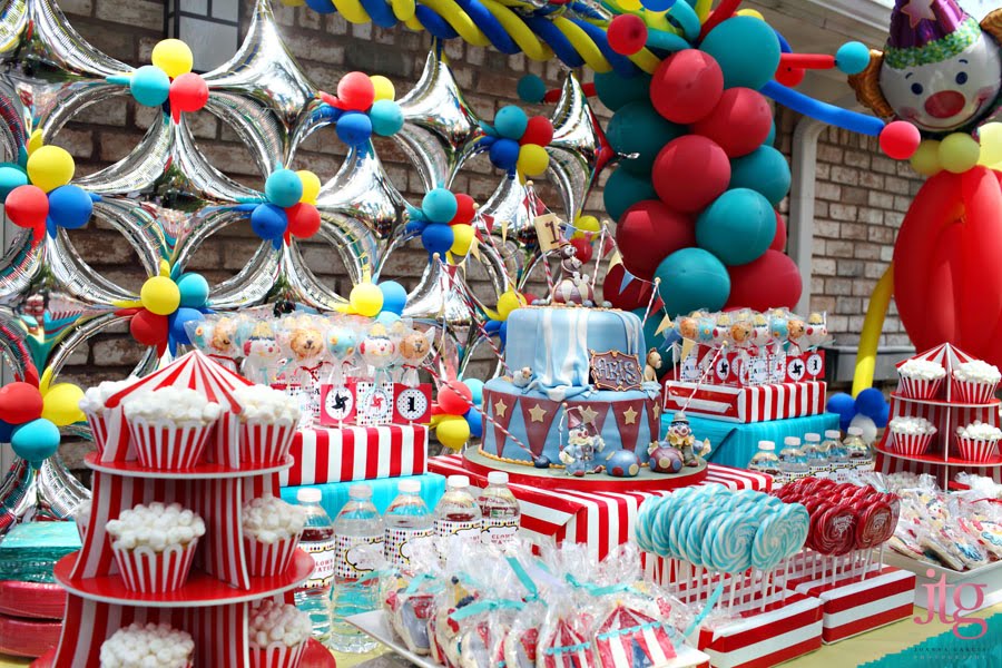 A Whimsical Carnival Party - Anders Ruff Custom Designs, LLC