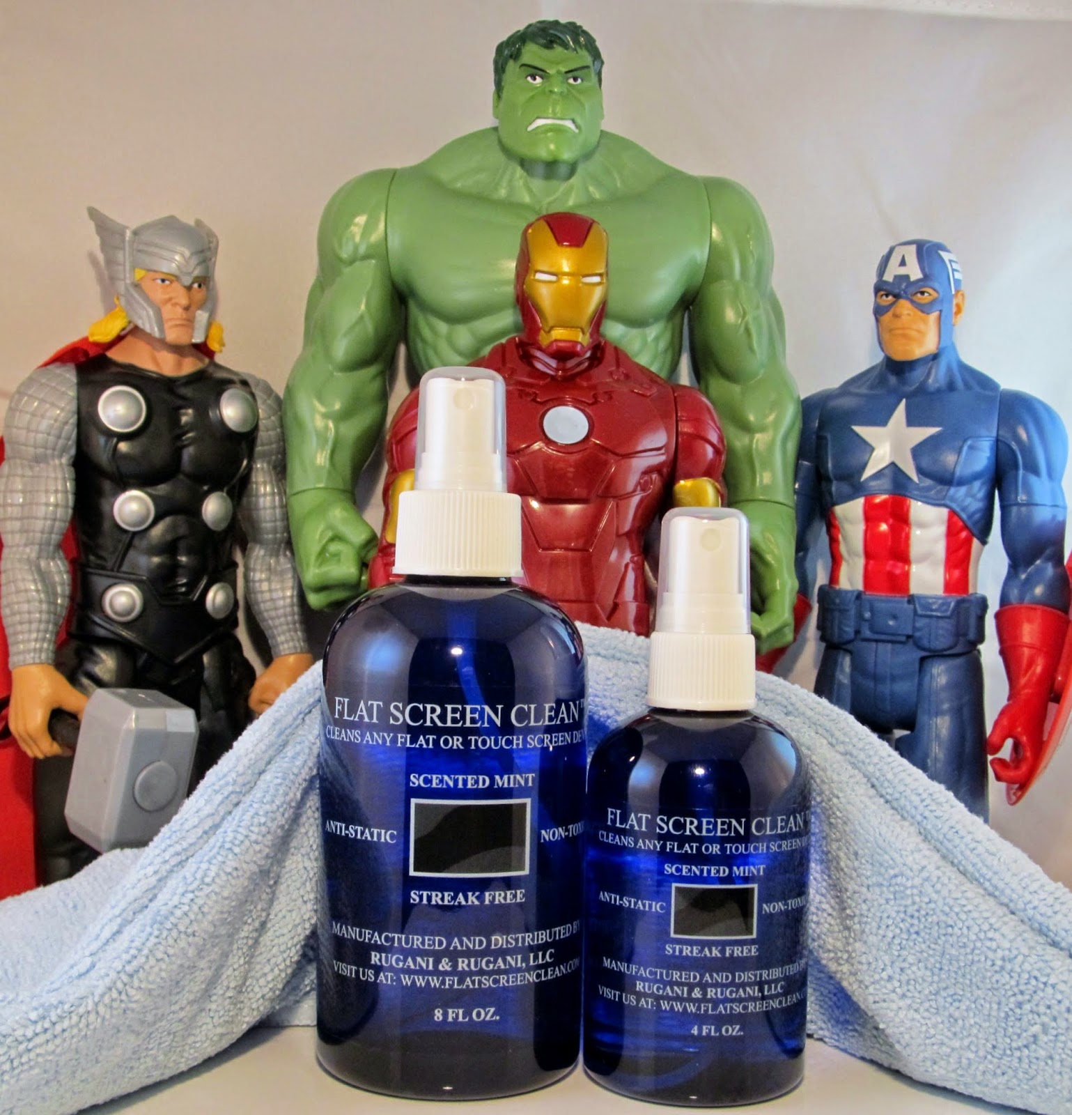 Flat Screen Clean™: A Kid Safe cleaner Marvel Avengers Assemble Behind ...