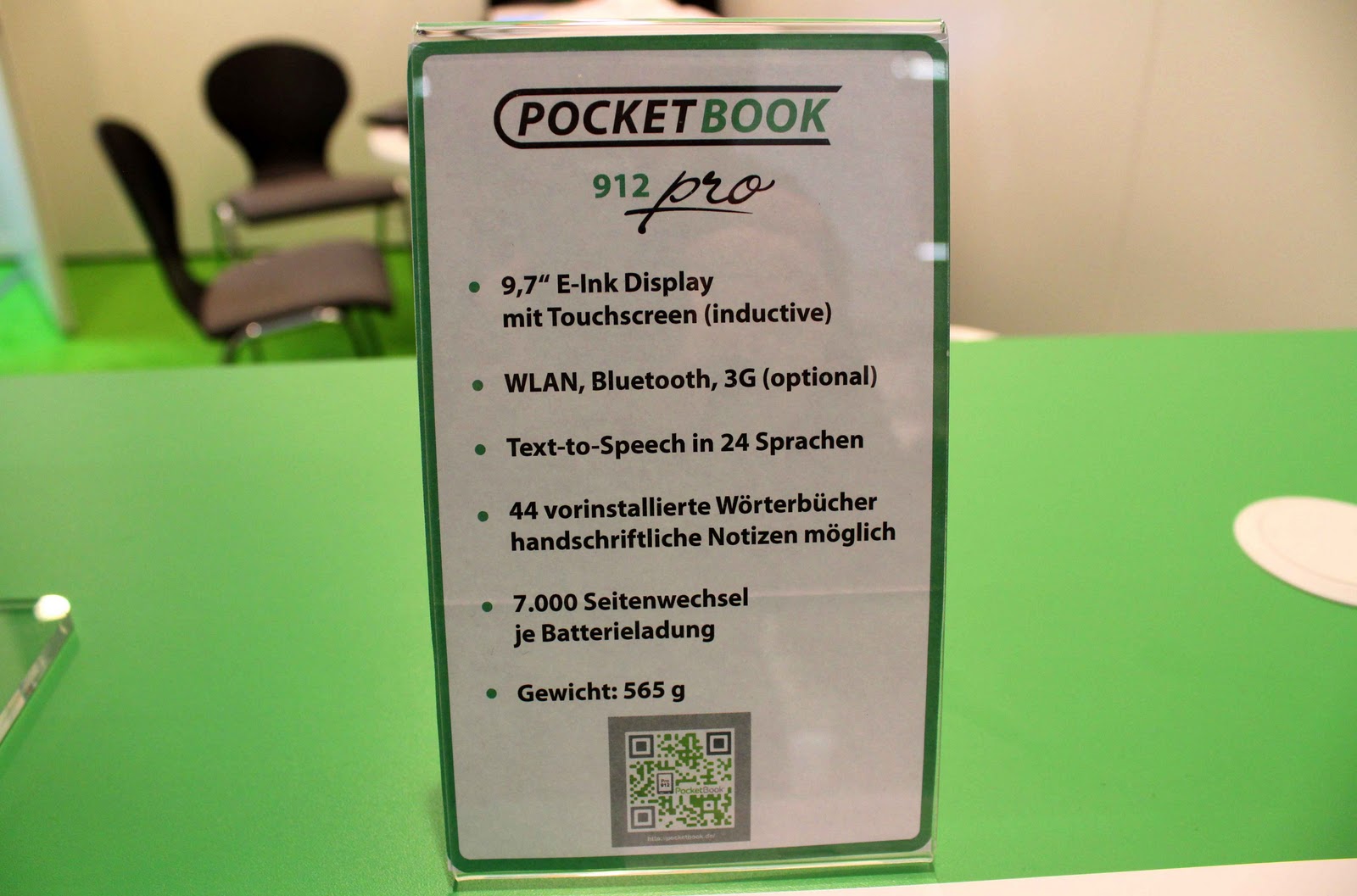 Büchereulen: Testbericht E-Reader – PocketBook Pro 912