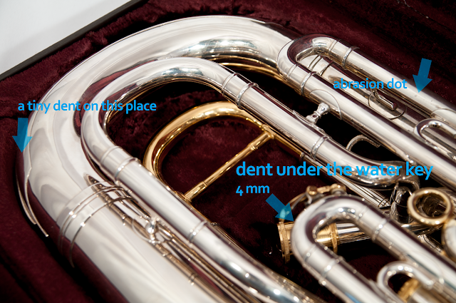 B&H Besson Sovereign 967 Round Globe Stamp Euphonium with Prestige look ...