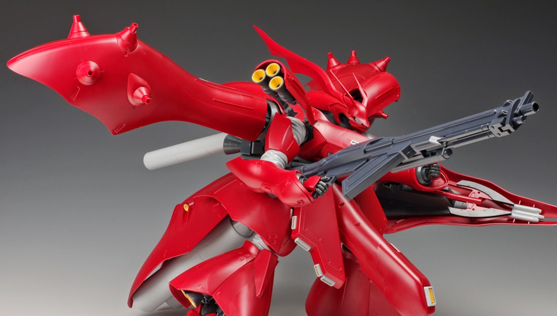 GUNDAM GUY: RE/100 MSN-04 II Nightingale - Review by Schizophonic9