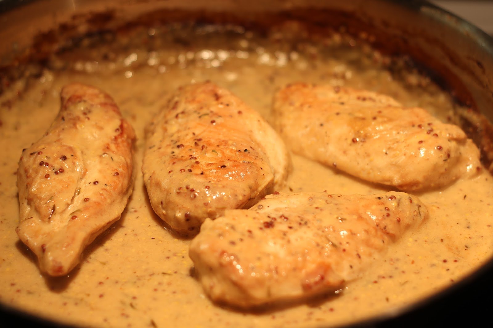 Maman Mistral - Famille, cuisine, etc!: En images : Poitrines de poulet ...