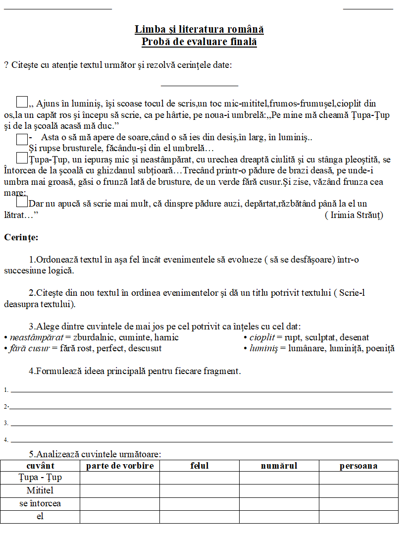 EDUCATIA CONTEAZA : CLASA a III - a