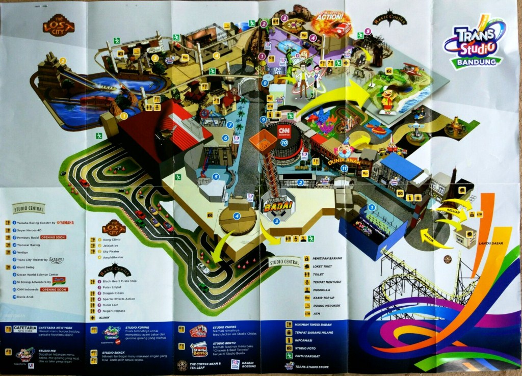 Menikmati Aneka Wahana di Trans Studio Bandung - Kuliner Wisata