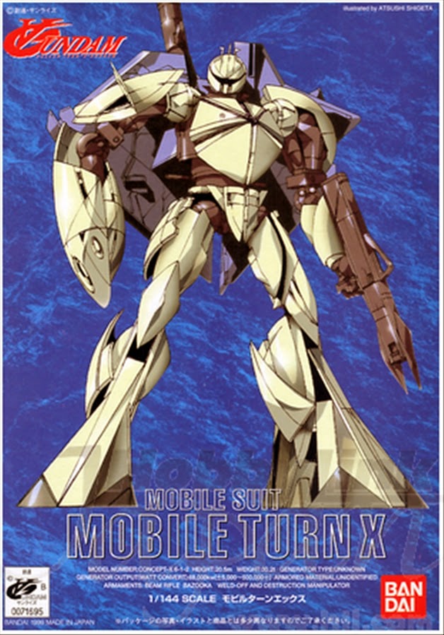 1/144 Turn A Gundam Model Kit series Re-Issue info - Gundam Kits ...