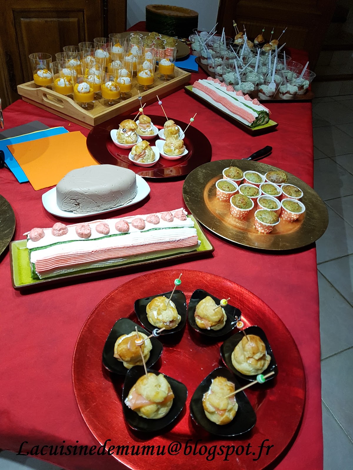 La Cuisine de Mumu: Mon buffet d'anniversaire