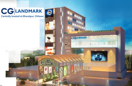 CG Landmark- Bharatpur, Chitwan, Commercial Mall in Bharatpur Height