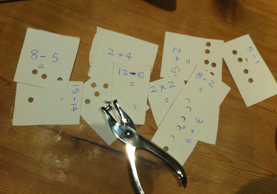 Jovial Spondoodles: Number punch maths game