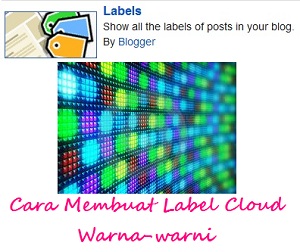 MS (Muslim Scientist): Membuat Label Cloud Warna Keren Di Blog