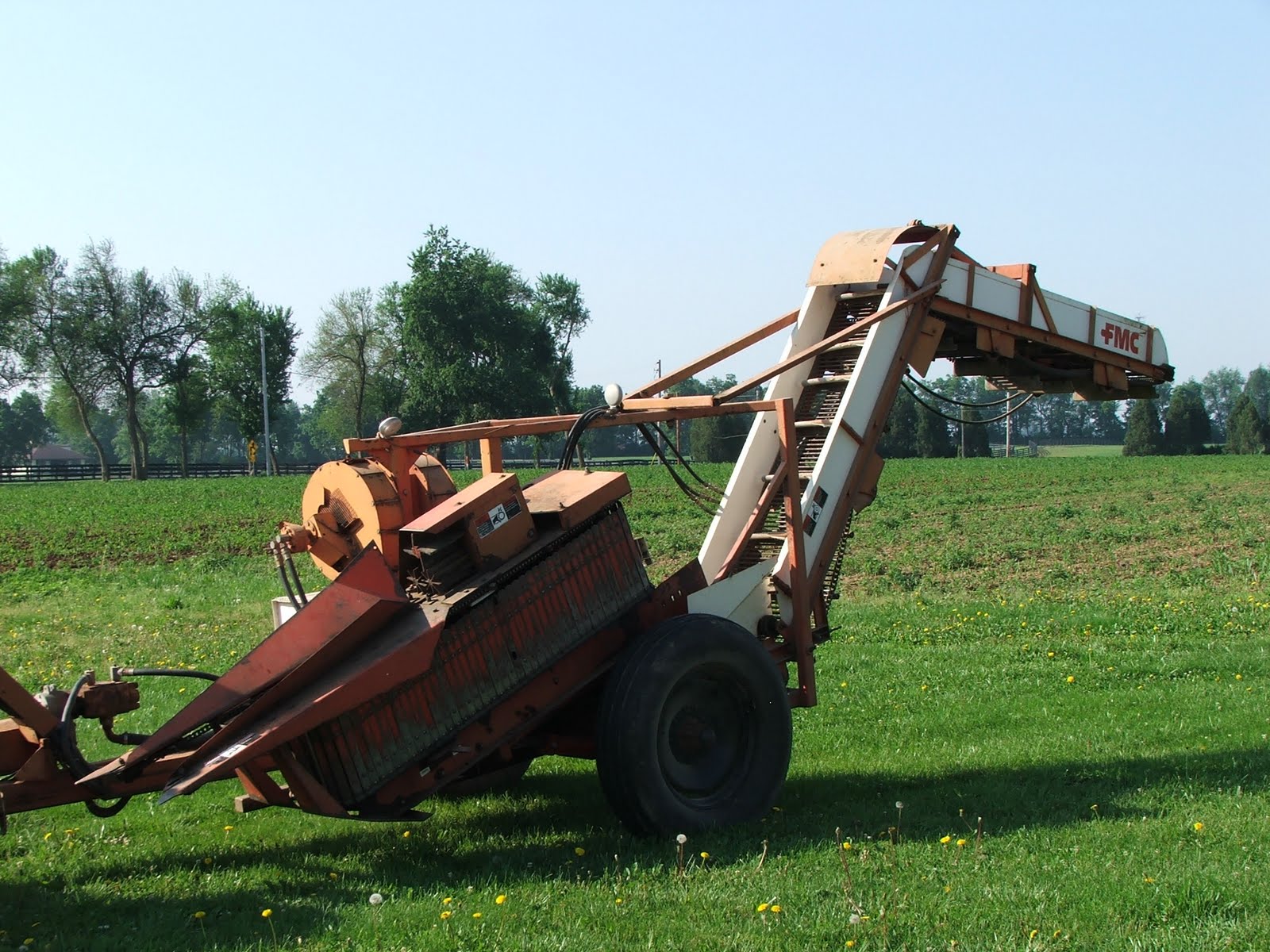 The Gaffney Farm Blog: FMC Sweet Corn Picker