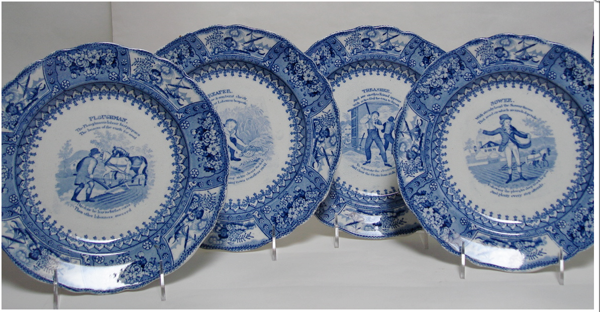 Dishy News - A Transferware Blog: THE PROGRESS OF THE QUARTERN LOAF ON ...