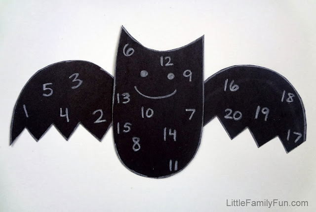 Little Family Fun: Bat Number Find
