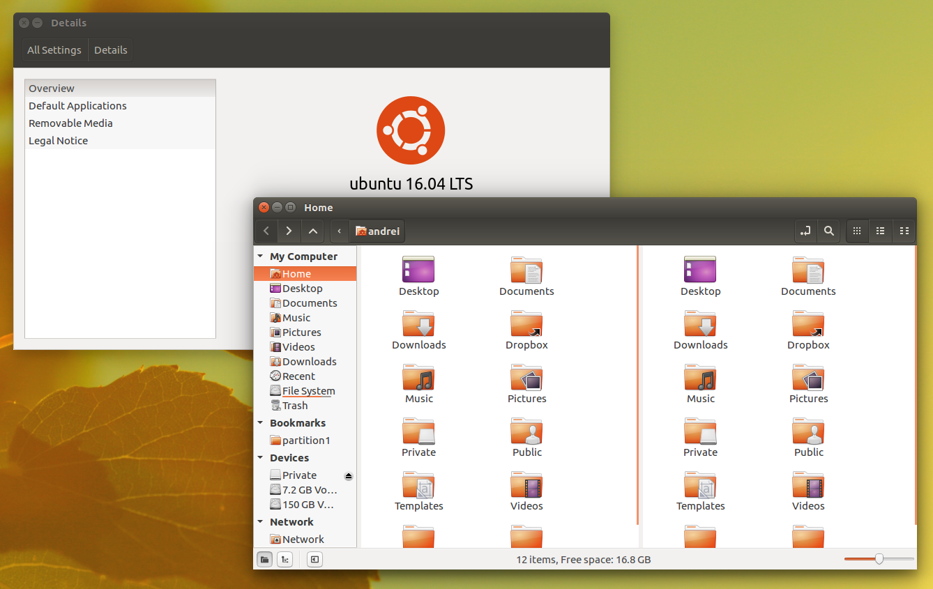 Nemo With Unity Patches Available For Ubuntu 1604 Xenial Xerus ~ Web Upd8 Ubuntu Linux Blog