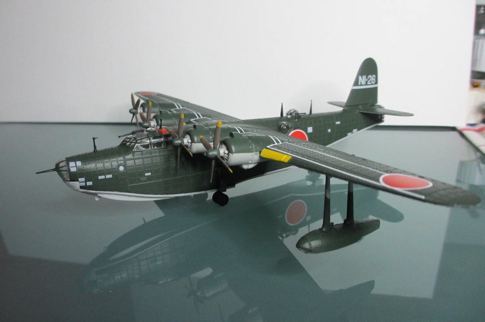 1/144 airbattle: 1/144 Kawanishi H8K2 "Emily" - by Altaya (Ixo)