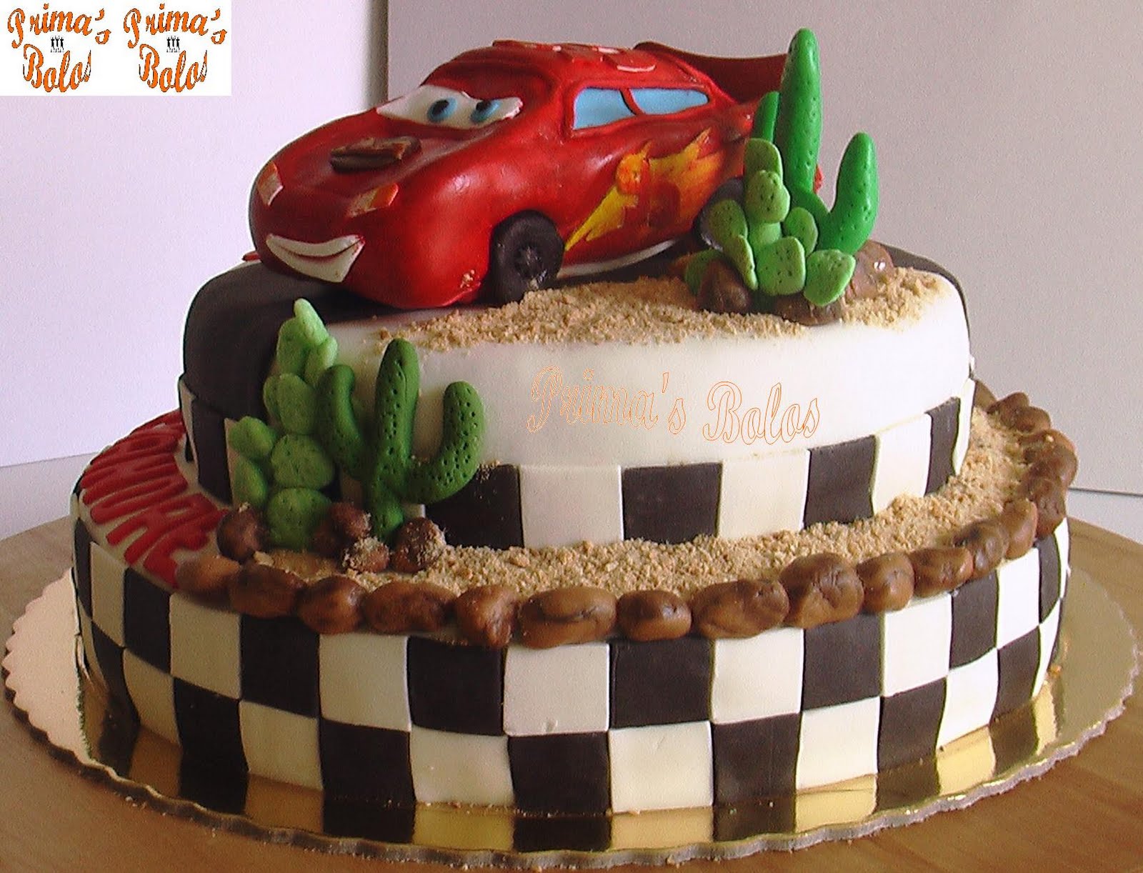 Prima's Bolos: Bolo Sininho, Cars, Nemo e Toy Story