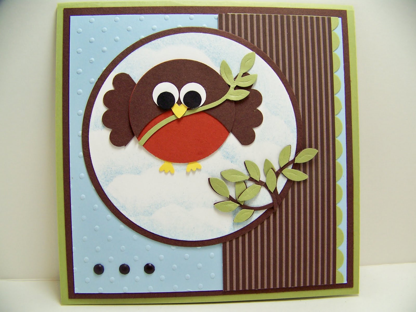 Shelly's Stamping Blogspot: Robin Card
