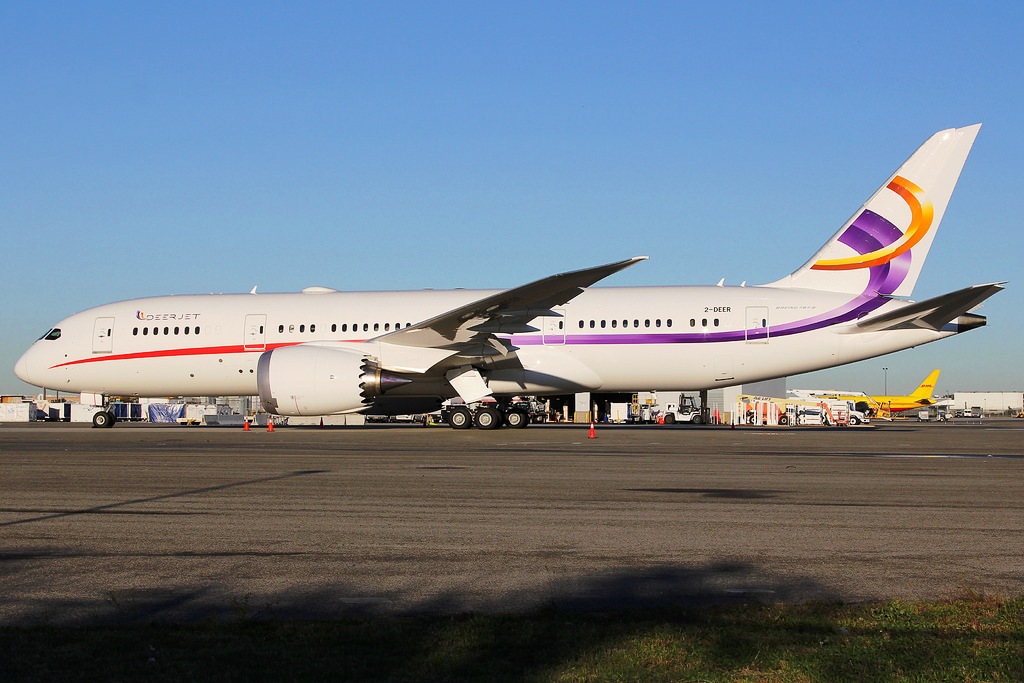 "Dream Jet" lands at Belgrade Airport