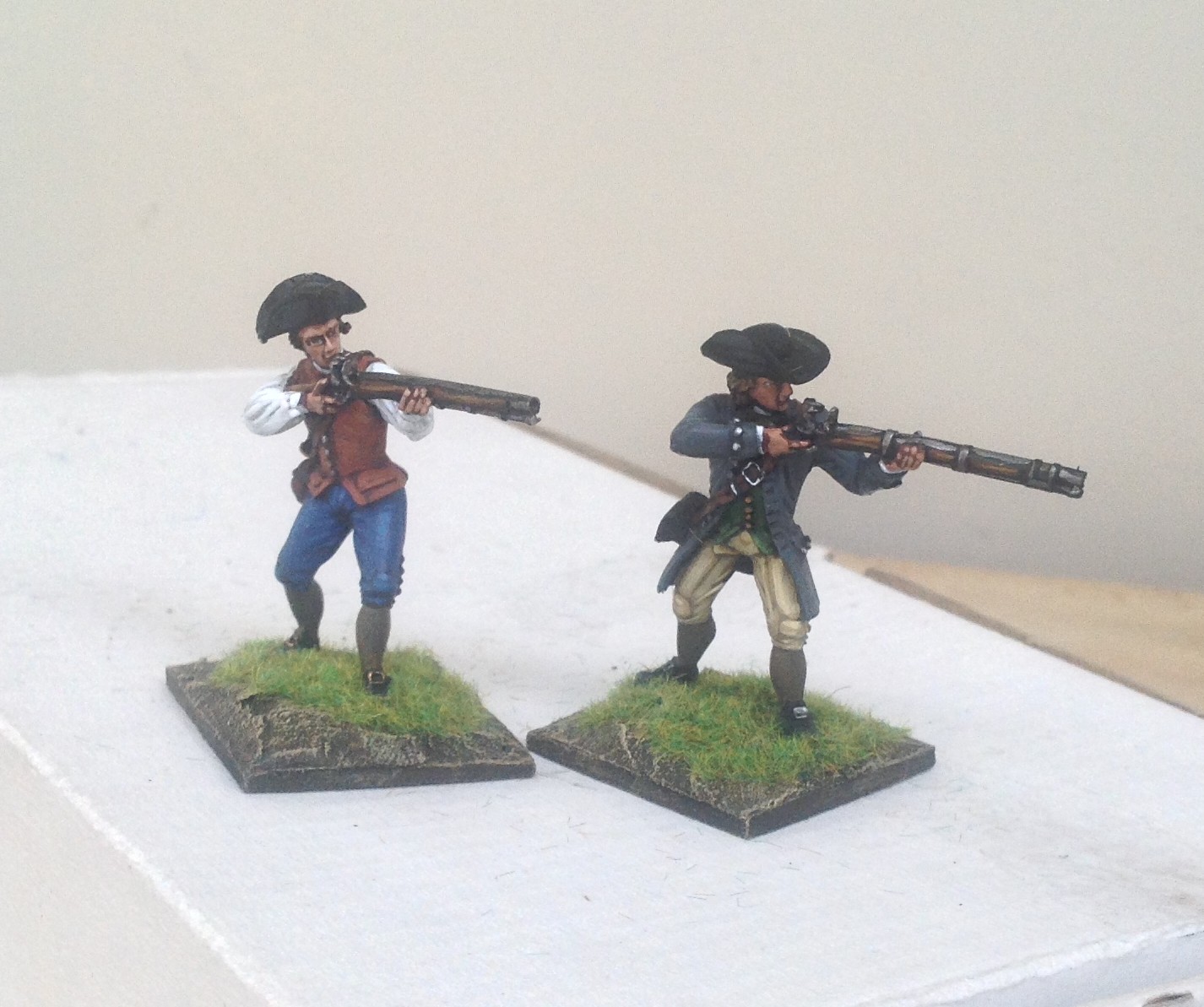 15mm paint shack: 40mm Front Rank AWI infantry
