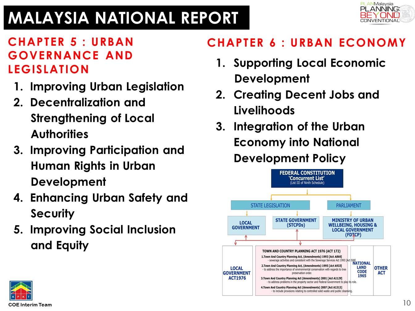 A DISCOVERY OF NEW KNOWLEDGE IN URBAN AND REGIONAL PLANNING: MALAYSIA ...