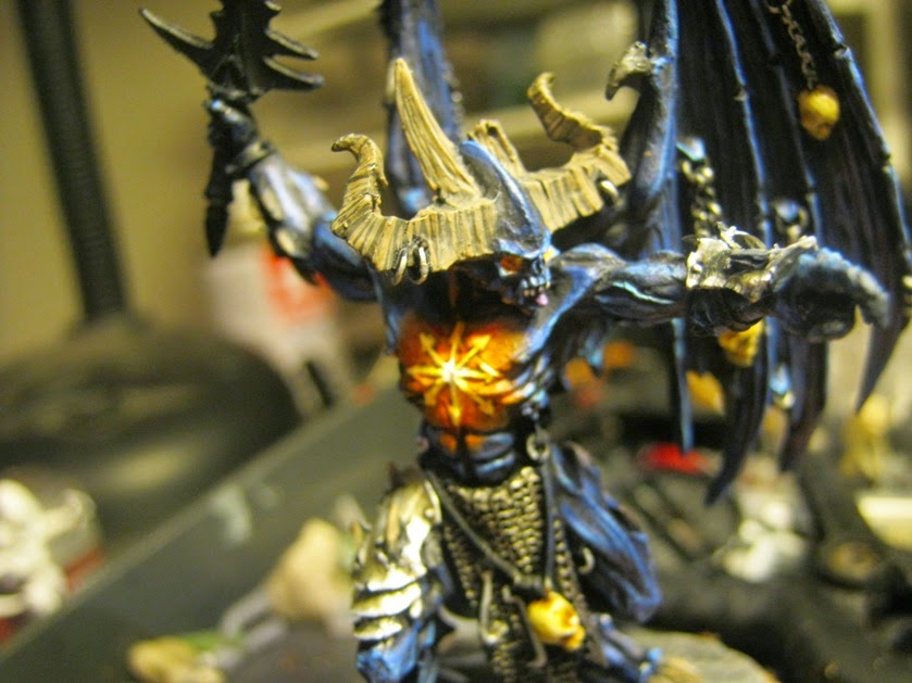 Tutorial de Pintado de Be'lakor parte 1: colores base, piel y símbolo ...