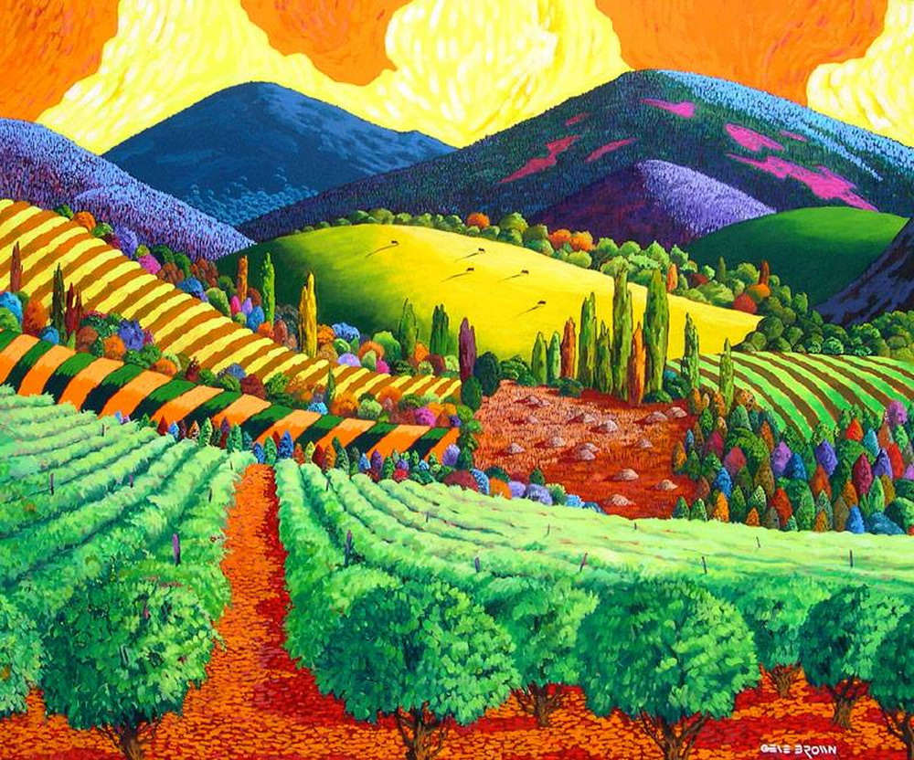 Historia y evolución de la pintura artística : La Fuerza Del Color En ...