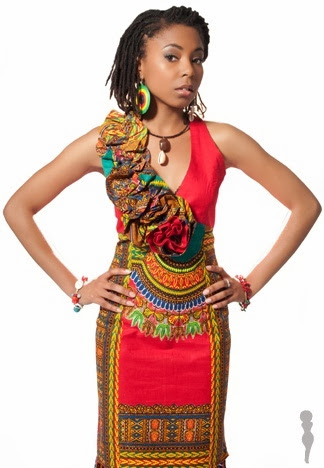 KITENGE DRESS DESIGN - The Click Styles