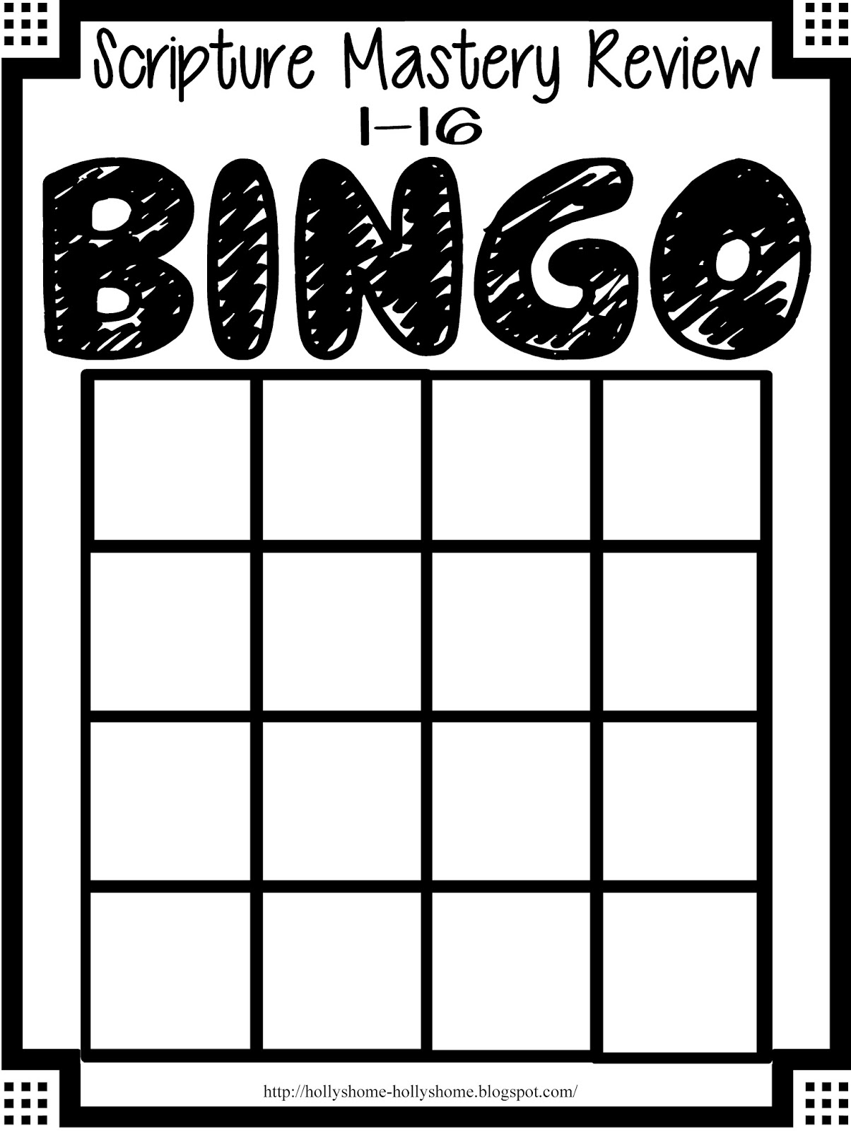 HollysHome - Church Fun: Old Testament Scripture Mastery Quizzes and Games.