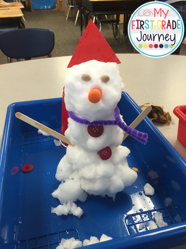 My First Grade Journey: Our In-School Snow Day