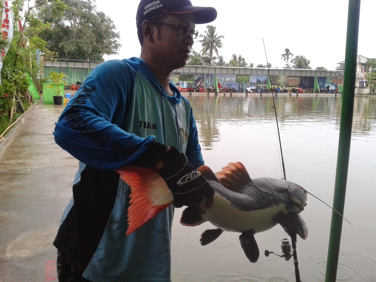 mancing bareng di pemancingan saung desa ~ cikarang fishing club