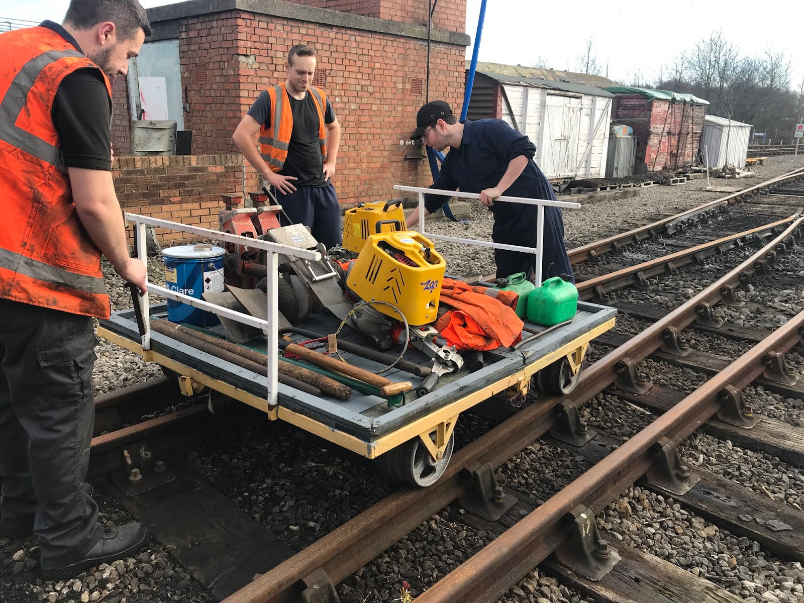 North Tyneside Steam Railway: Trackwork