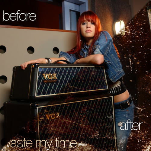 Technicolour Soul// V11 - The Hundred: Alexz Johnson - Waste My Time CD ...