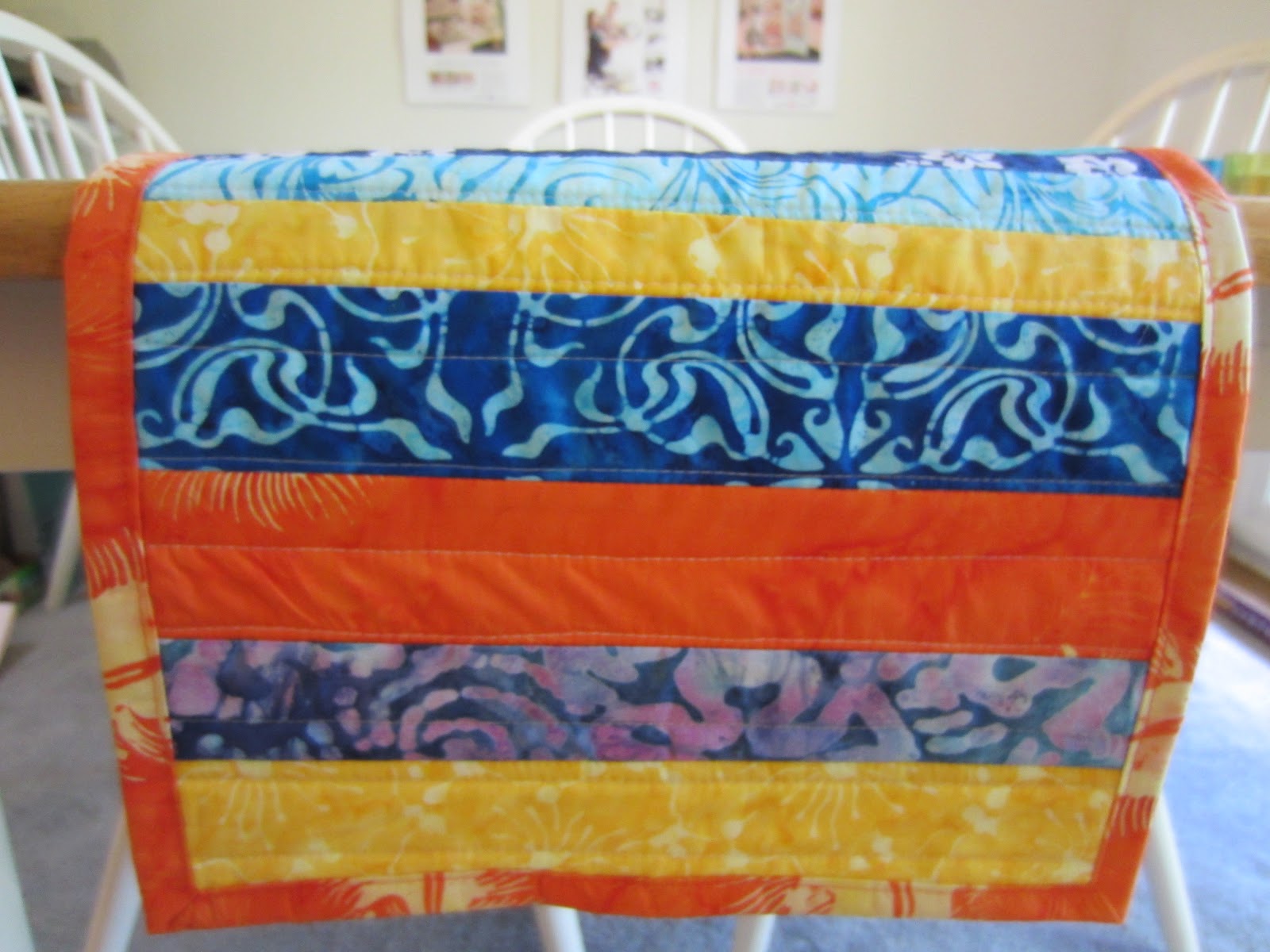 My Life in Binding: Tropical Table Runner