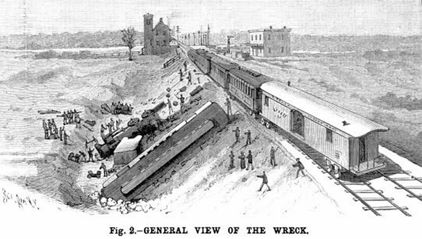Historic Pelham: Pelhamville Train Wreck of 1885: Another Account ...