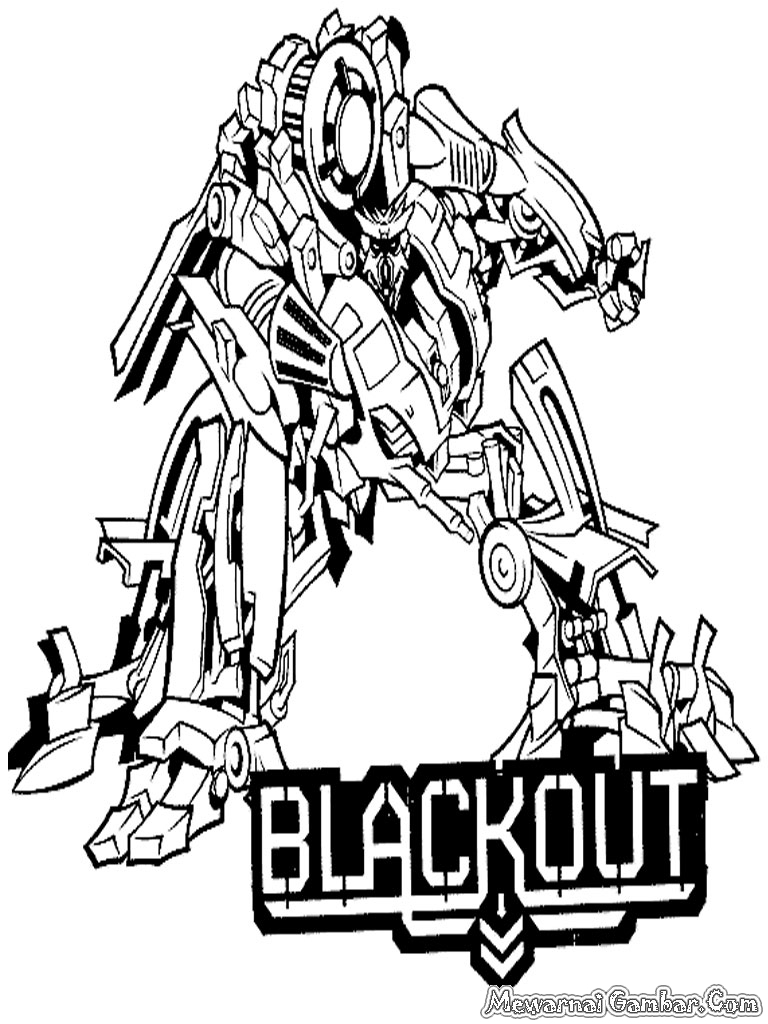 Mewarnai Robot Transformer | Mewarnai Gambar