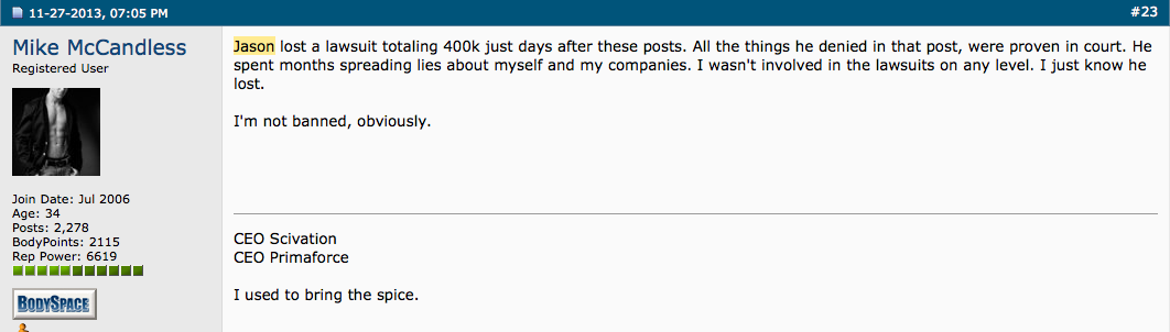 Put You On Blast: Jason Blaha Loses Lawsuit Against Layne Norton?