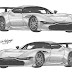Aston Martin Vulcan Drawing ~ Von Malegowski