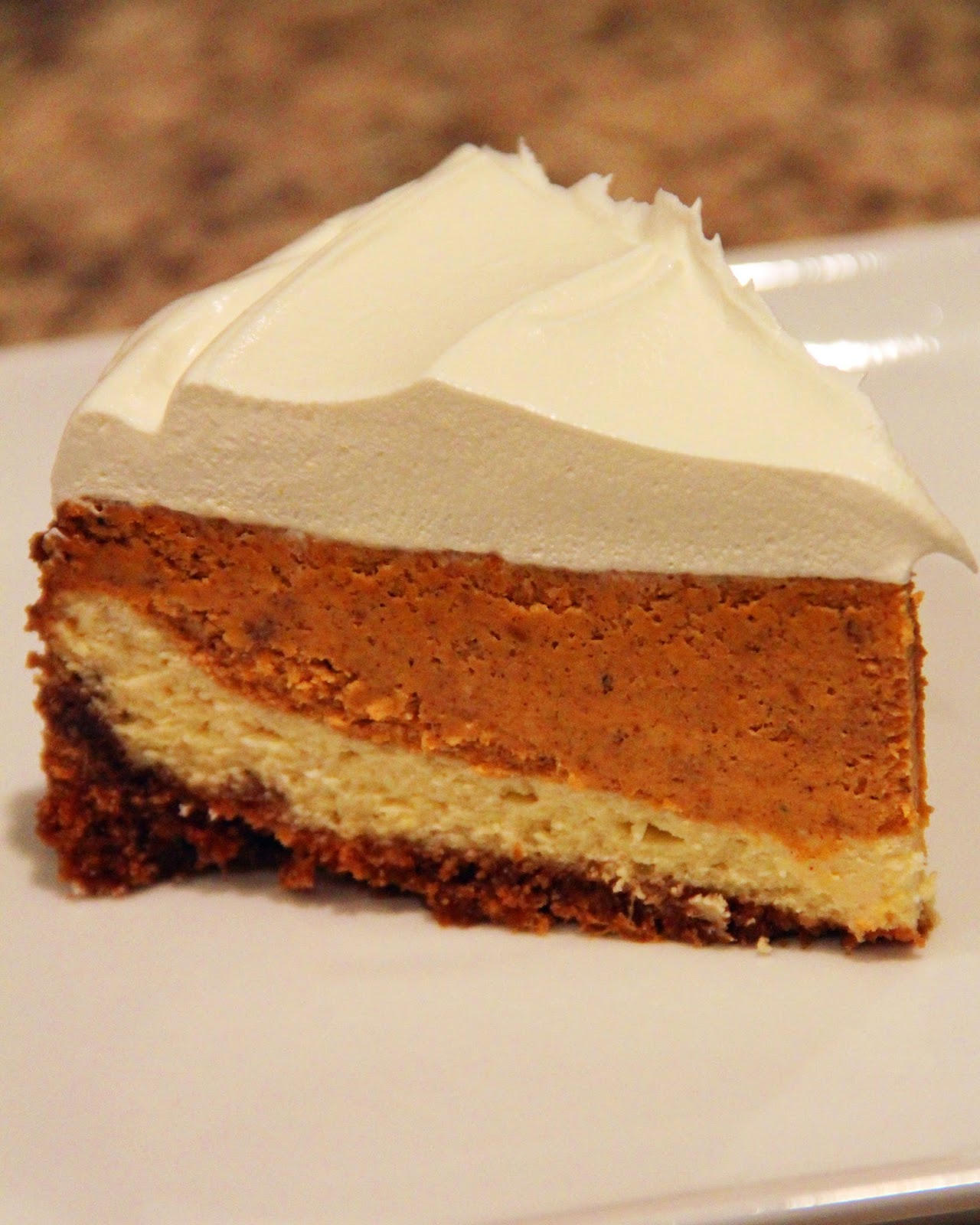 Jo and Sue: Layered Pumpkin Cheesecake
