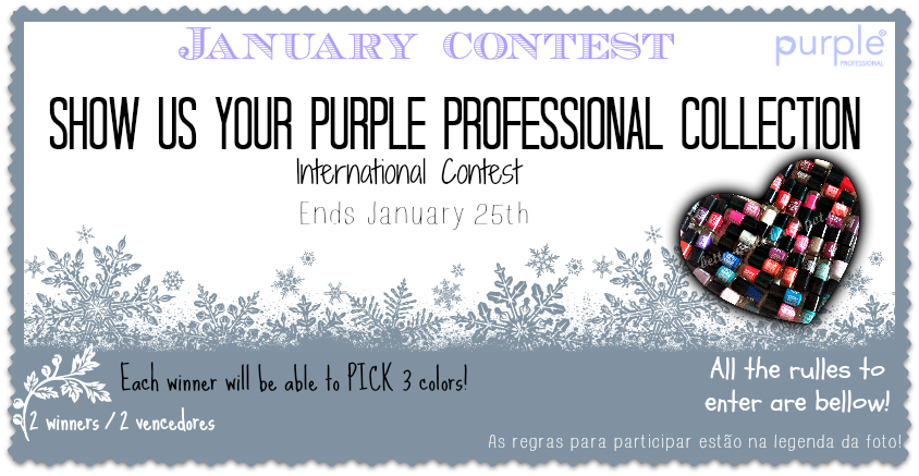 Betty Nails: Purple Professional - January Contest - Show your collection