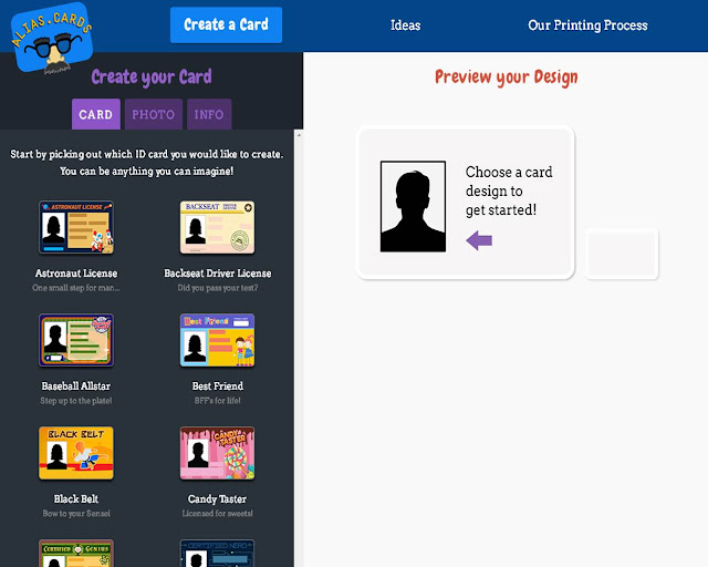 Alias Cards for Kids (sharing) |Keeping it Real