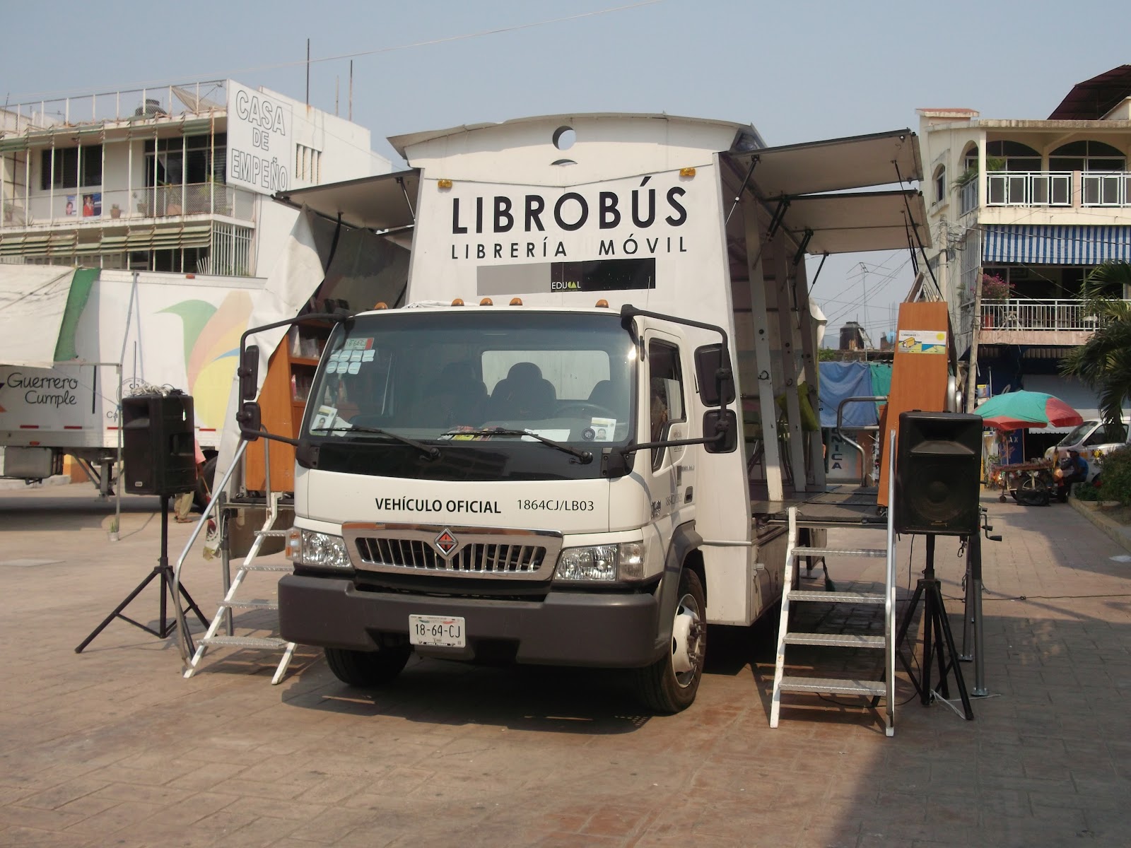 GCP: LIBROBUS PASO POR ATOYAC, HOY EN SAN JERÓNIMO
