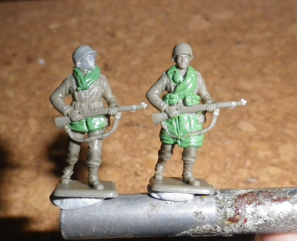 French CoC platoon finished and WIP crew for type 40 car