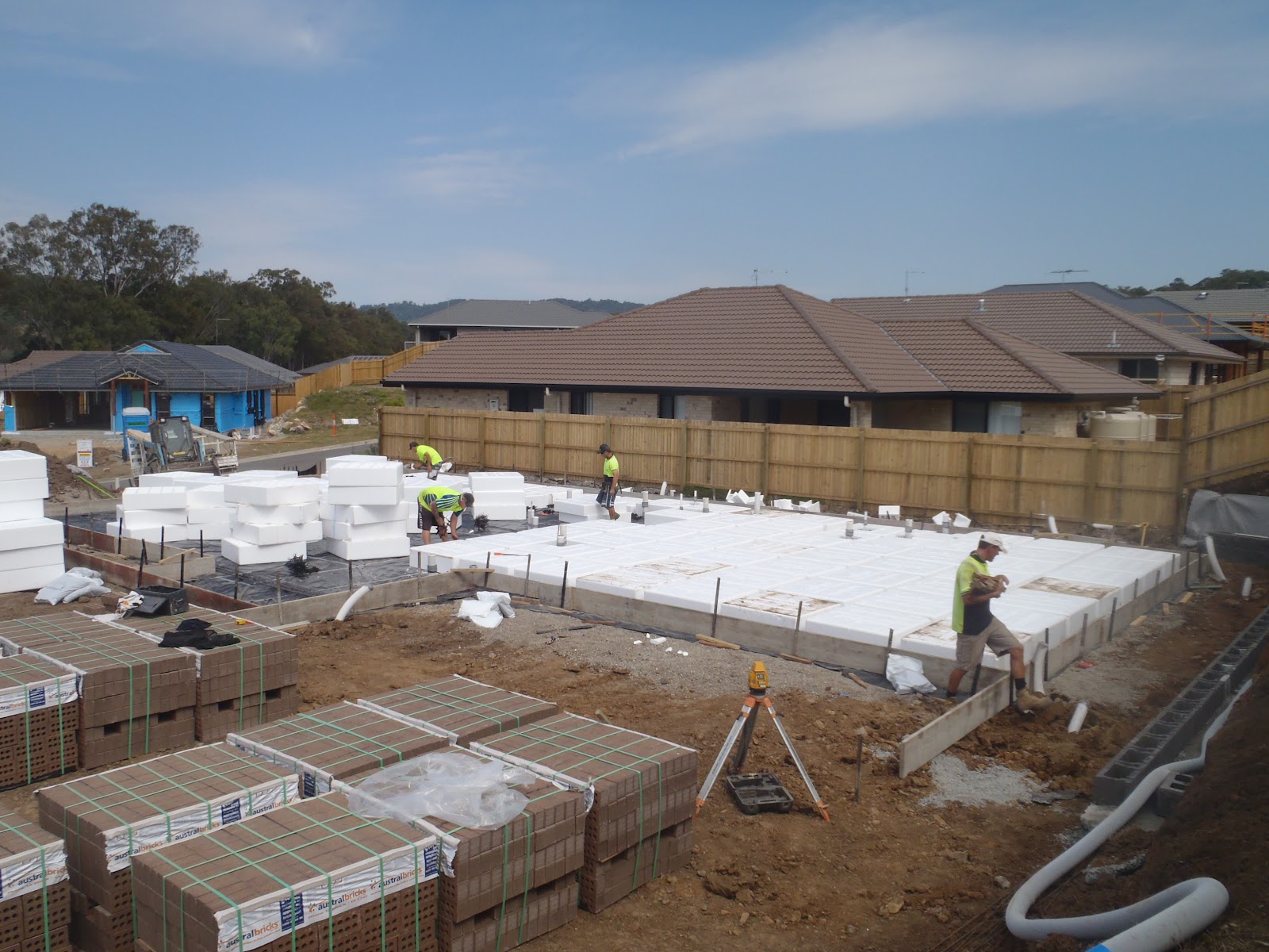 Our Metricon Como: Slab Prep