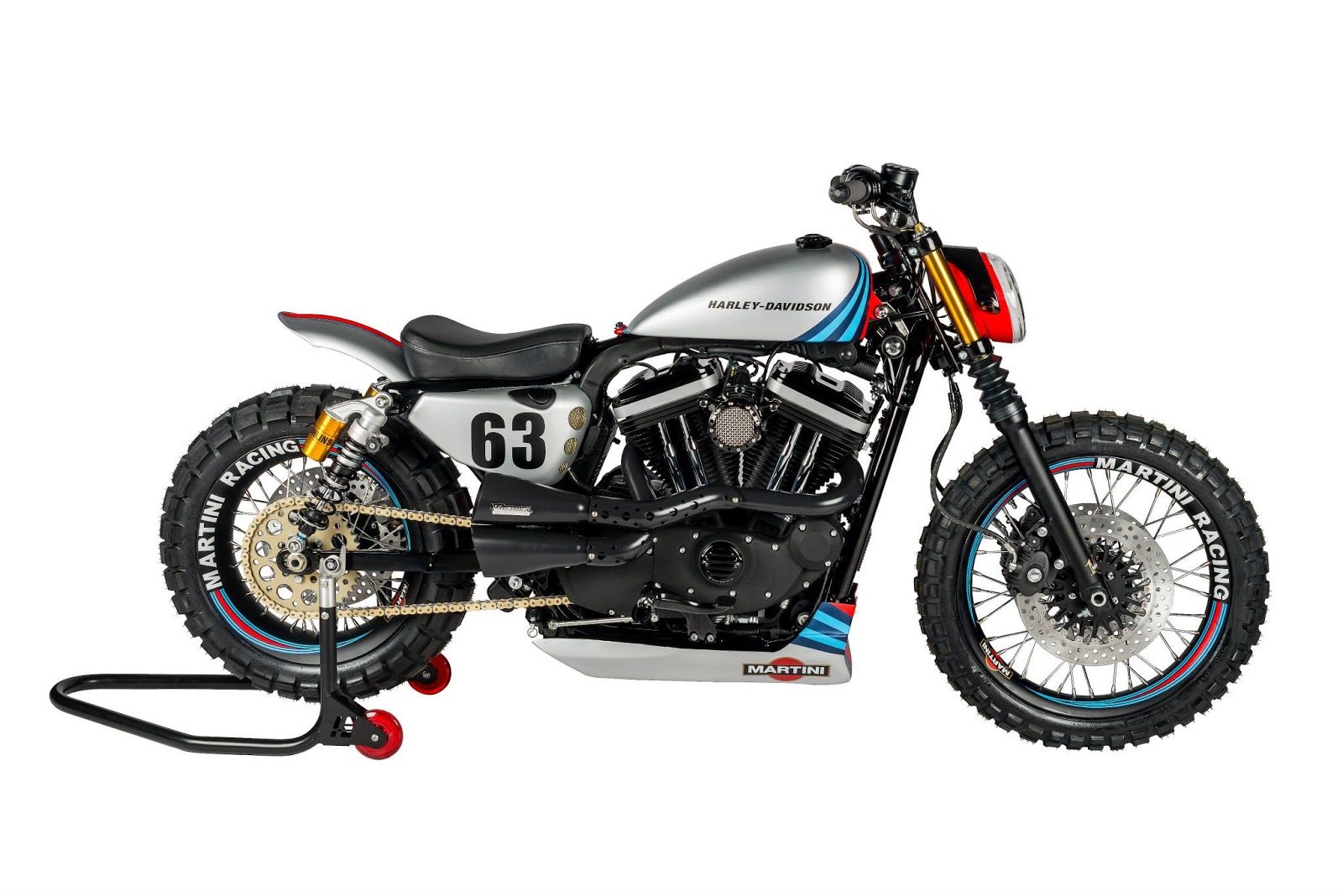 Racing Cafè: Harley "Martini Sportster's" by Shaw Speed & Custom