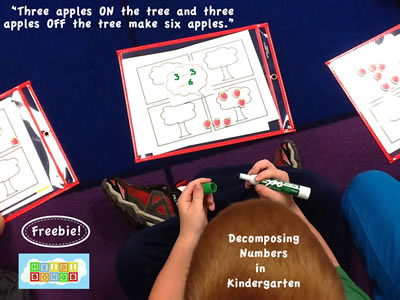 More Ideas for Decomposing Numbers (Freebies!)