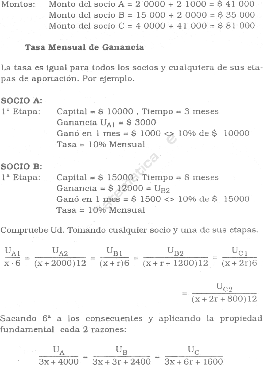 REPARTO PROPORCIONAL Y REGLA DE COMPAÑIA PROBLEMAS RESUELTOS ...