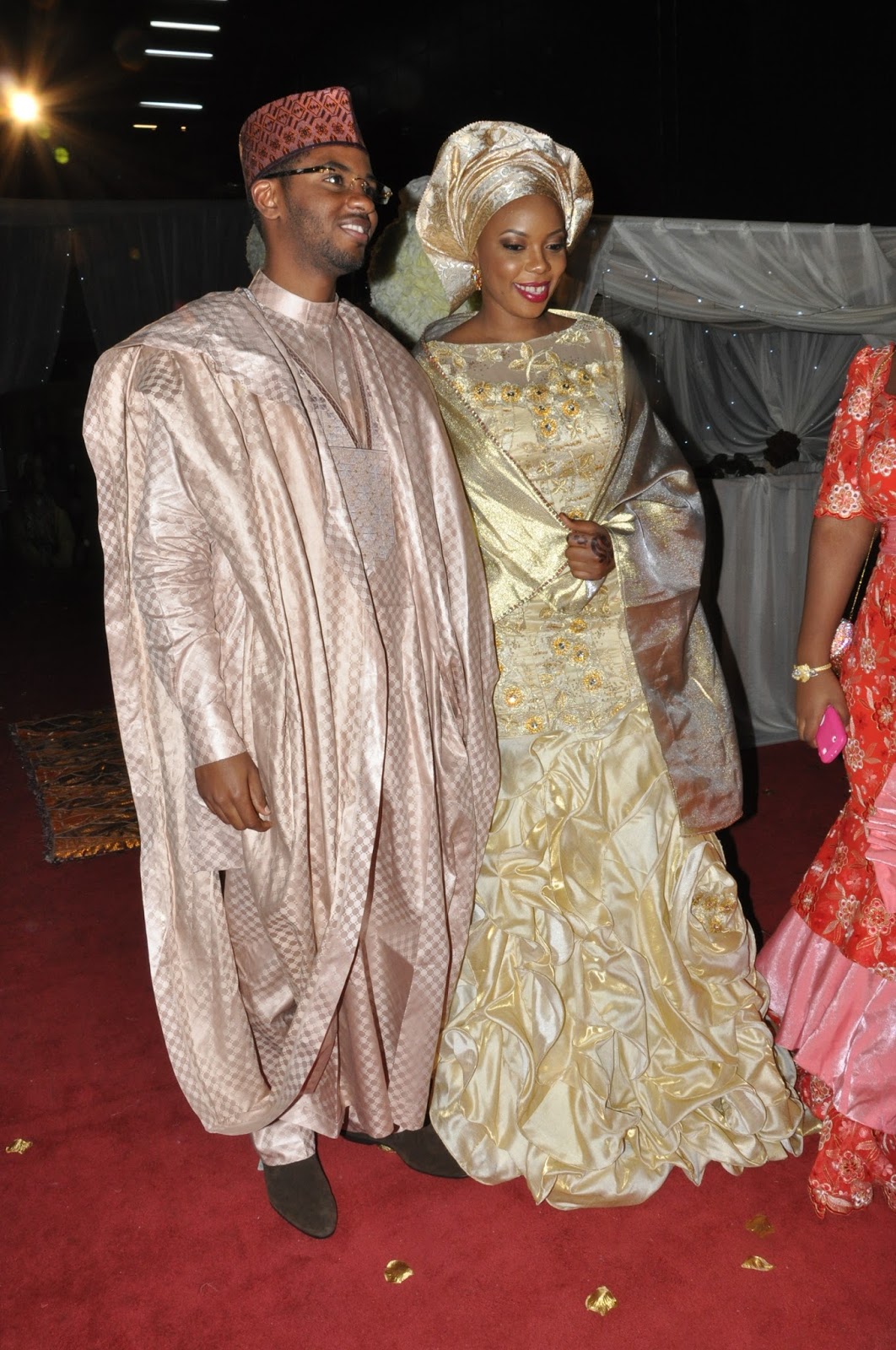 TOZALI: Throwback; Pictures of Idris Isa Yuguda and Bilkisu Musa Babayo.