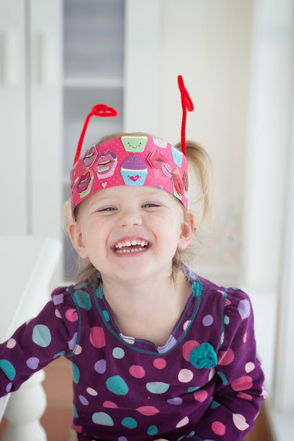 do it yourself divas: Love Bug Hats for Valentines Day