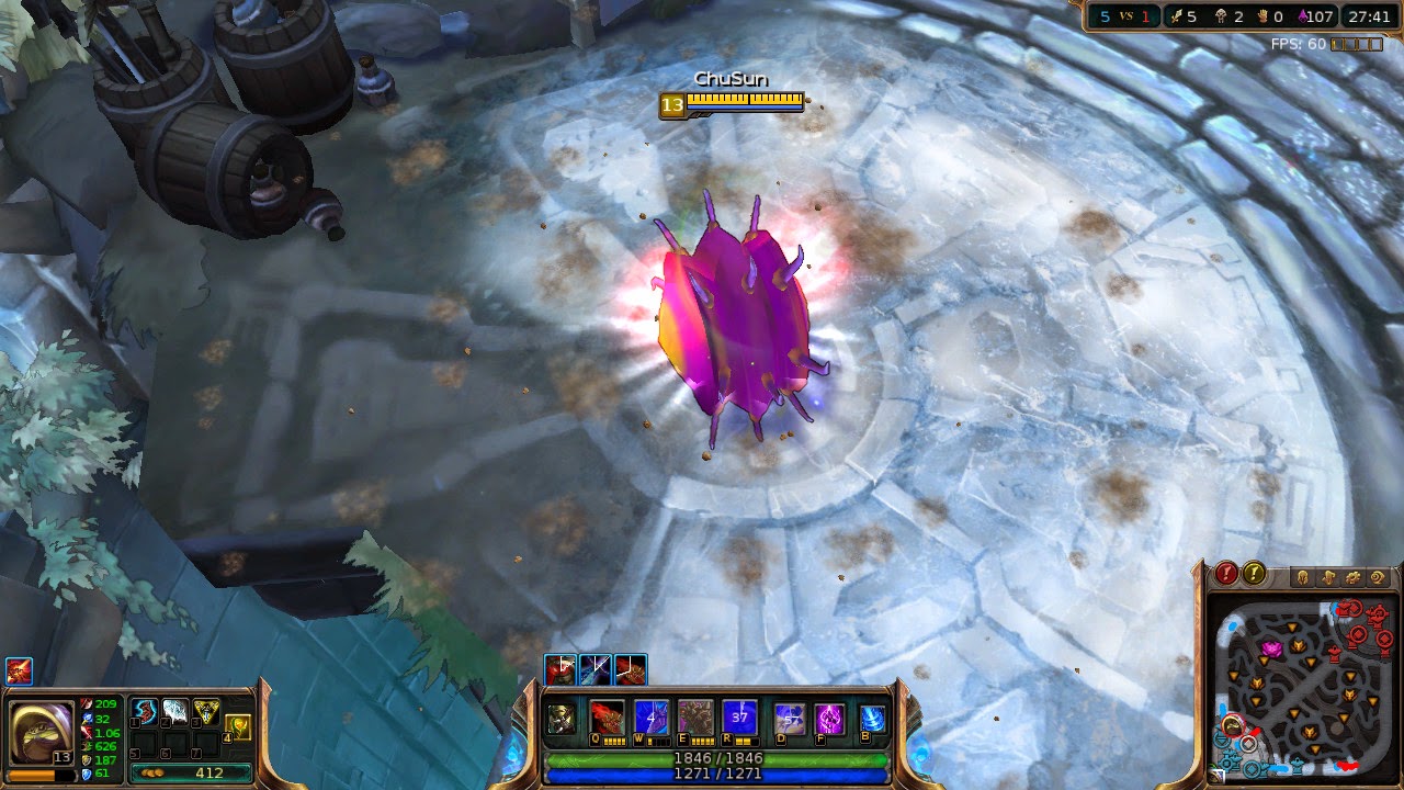 Ninja Rammus Recolor - Free Skin LoL