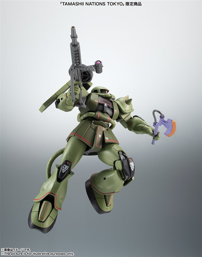 Robot Damashii (SIDE MS) MS-06 Zaku II ANIME Ver. - Release Info
