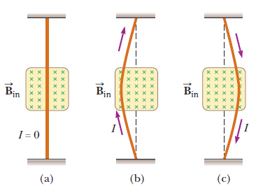 Magnetic force on a current carrying wire virtual experiment - Juany's ...